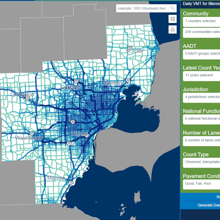 SEMCOG - Southeast Michigan Council of Governments - Open Data